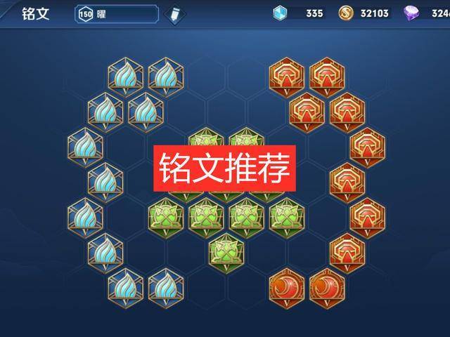 曜对抗路最强出装铭文图标
