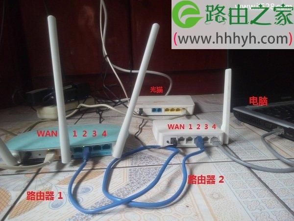 一根网线可以接两个无线路由器吗图标