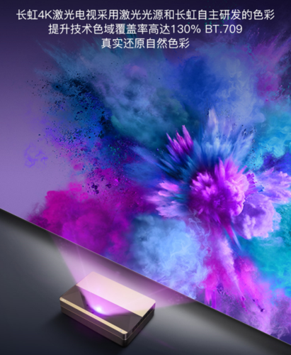 长虹老电视变成紫色的截图
