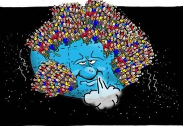 地球可以容纳多少人图标