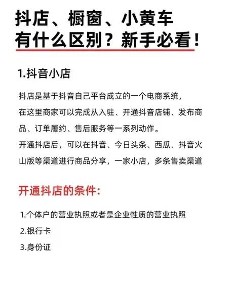 抖音小店好还是橱窗好图标