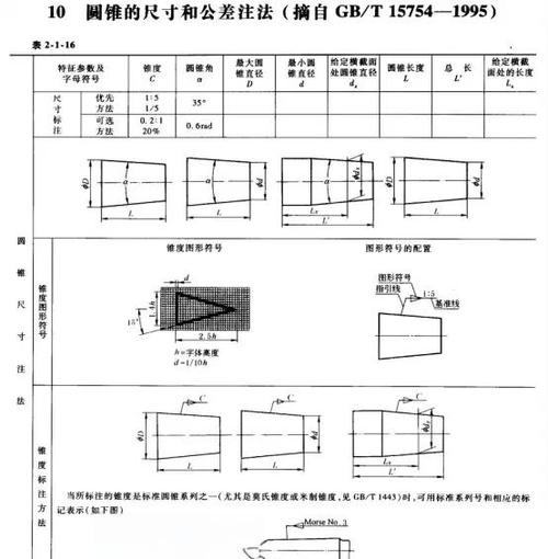 机械制图标准及规范截图