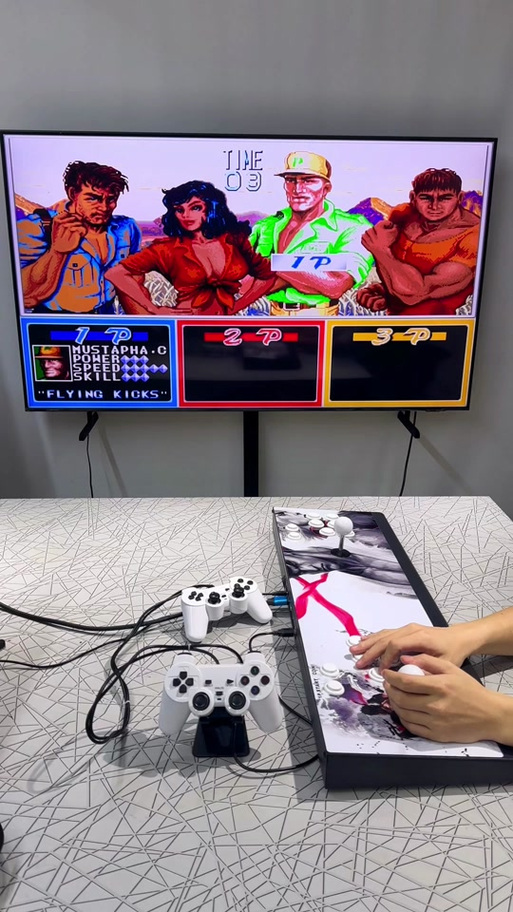 怒之铁拳2之恐龙快打版怎么调难度图标