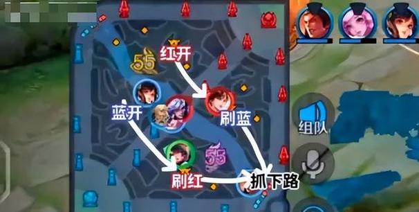 王者荣耀打野怎么带节奏图标