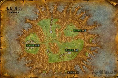魔兽世界废弃的地图图标
