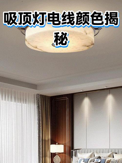 吸顶灯蓝线和褐色线图标