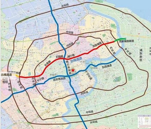 上海市高架图高清地图图标
