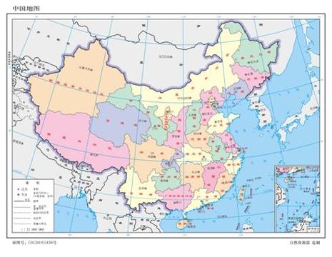 搜索中国地图高清版