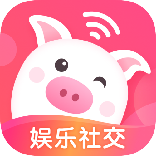 乖猪聊天交友图标