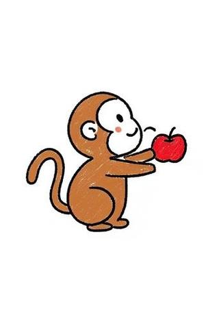 qq红包猴子怎么画图标