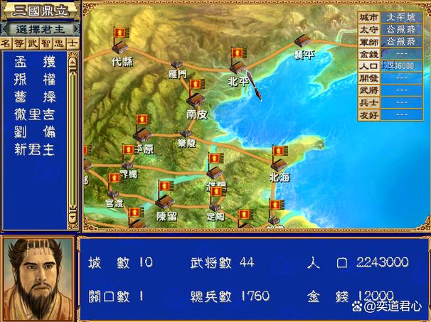 三国群英争霸武将搭配图标