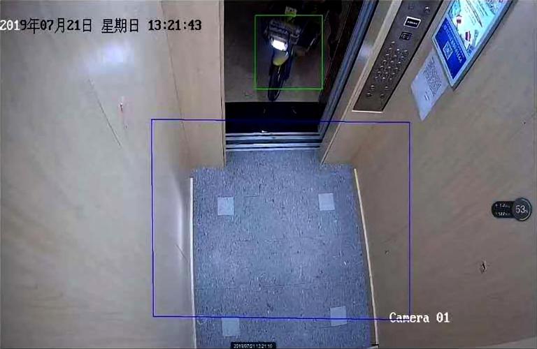 电梯里监控能看到电梯外面吗图标