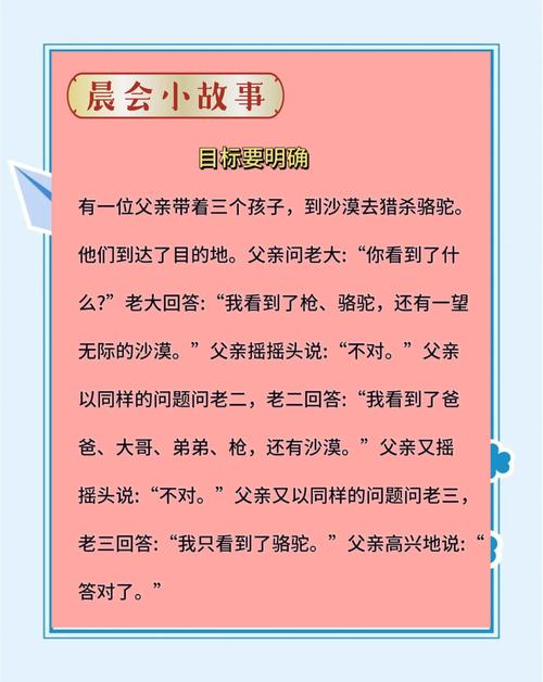 3分钟晨会简短精辟图标