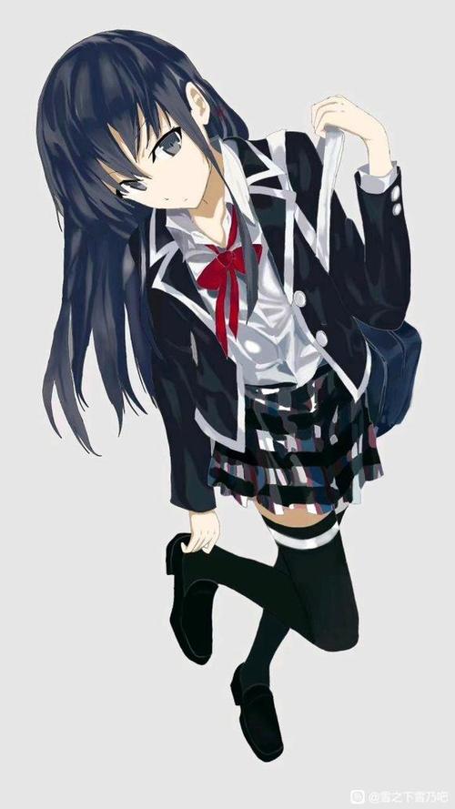 雪之下雪乃冬季穿着截图