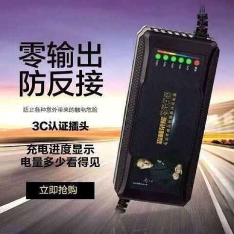智能脉冲修复充电器使用说明图标