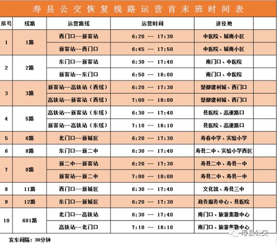 寿县5路公交车多长时间一班图标