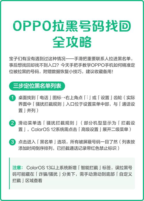 我把对方手机号码拉黑了怎么恢复图标