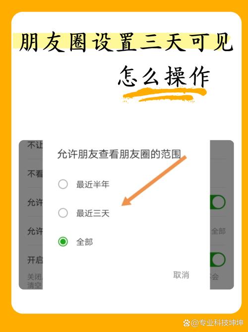 女朋友设置三天朋友圈意味着什么图标