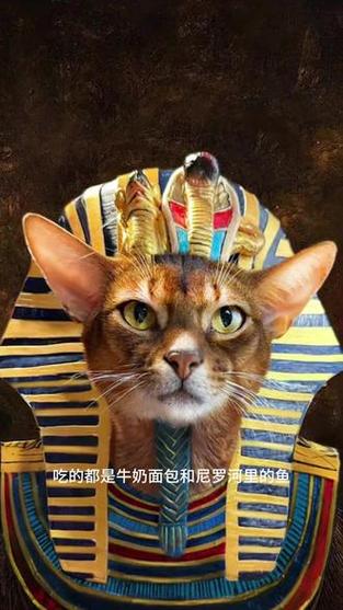 埃及法老的猫图标