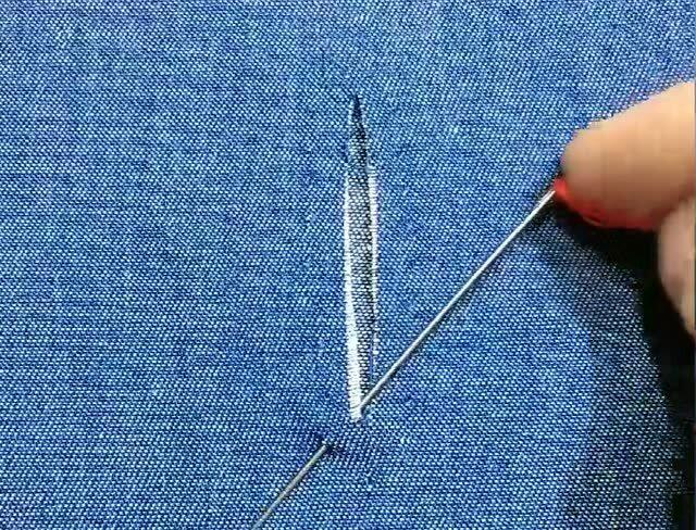 衣服漏洞怎么缝补好看截图