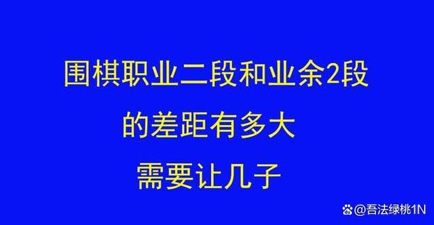围棋职业二段相当于业余几段图标