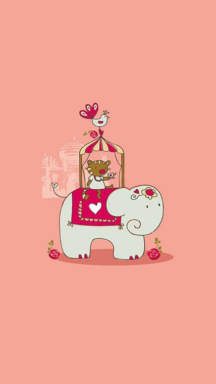 小象壁纸广告