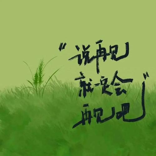 关于绿色的朋友圈截图