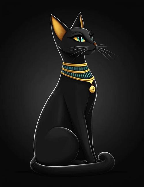 猫 埃及图标