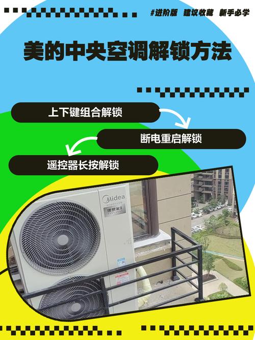 美的中央空调被锁了怎么办图标