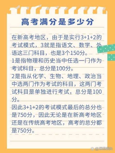 高考满分多少缩略图