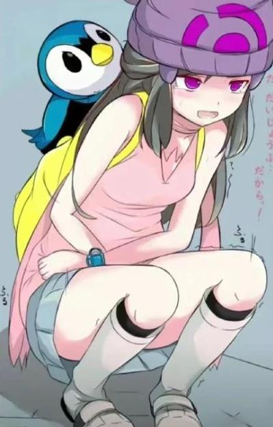 女生微信跟你说拉肚子图标