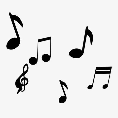 法语长音符,分音符,开音符,闭音符图标