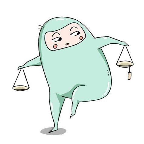 天秤座可爱头像星座图标