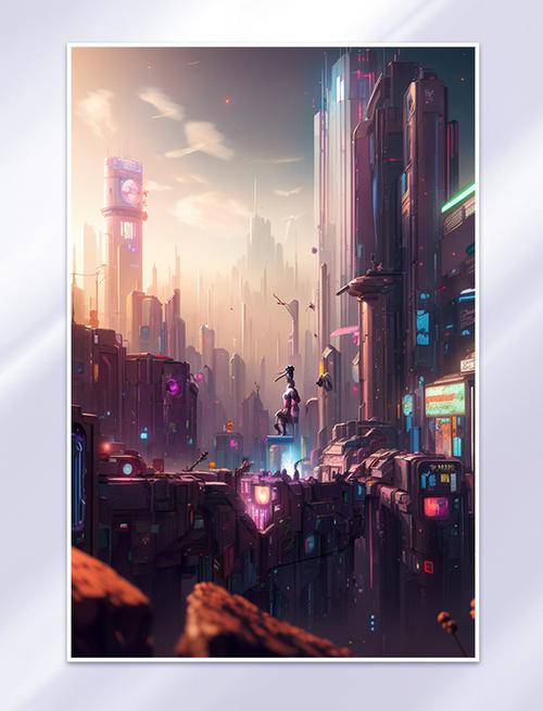 未来世界的动漫图标