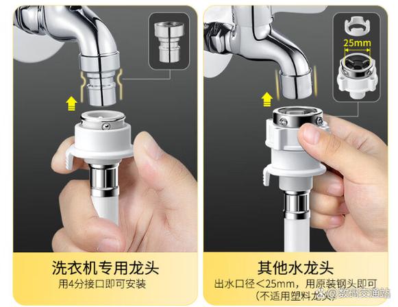怎样安装水龙头和接水管图标