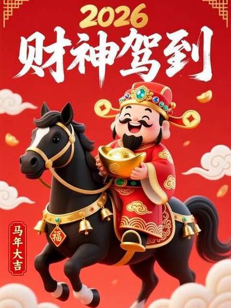 2026财神爷图片图标