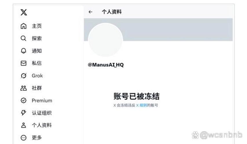 X创建不了账号图标