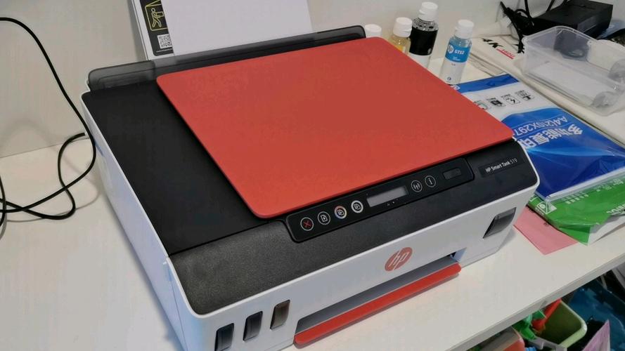 喷墨打印机打印红色偏黑图标