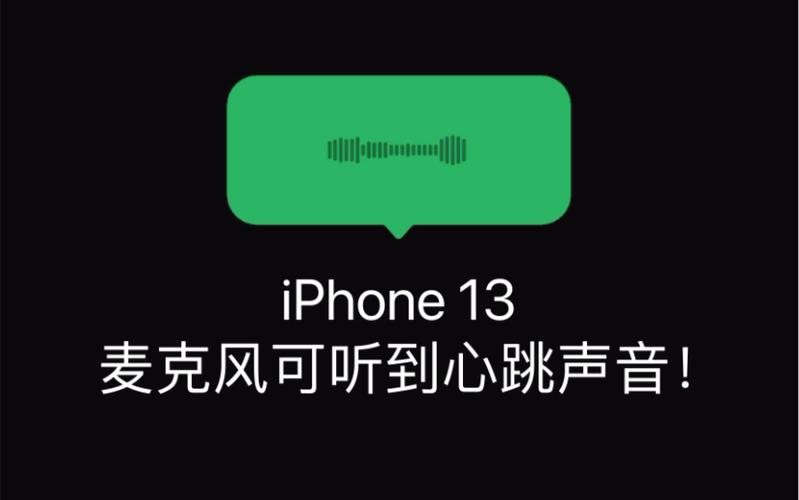 苹果13麦克风在哪