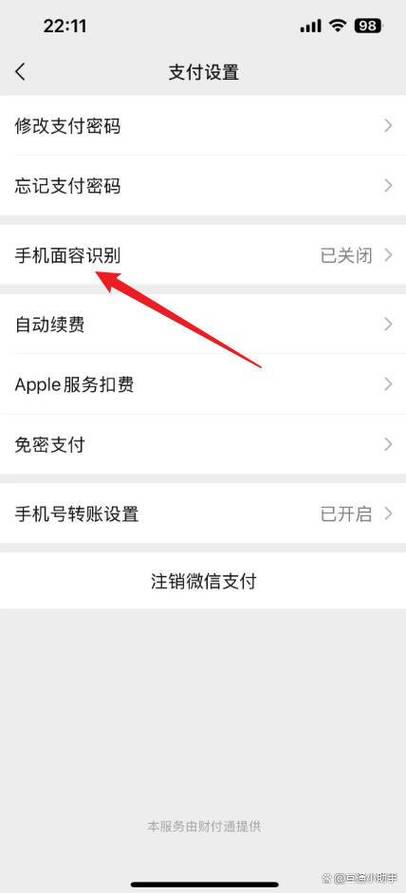 微信怎么用刷脸支付图标