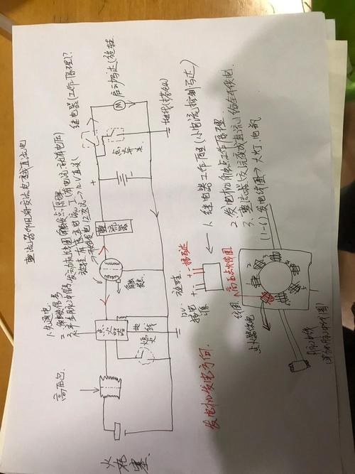 三轮摩托车档位6根接线图图标
