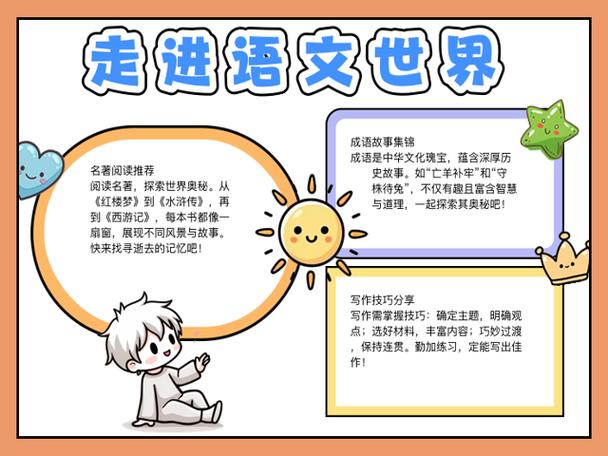 手抄报的用途图标