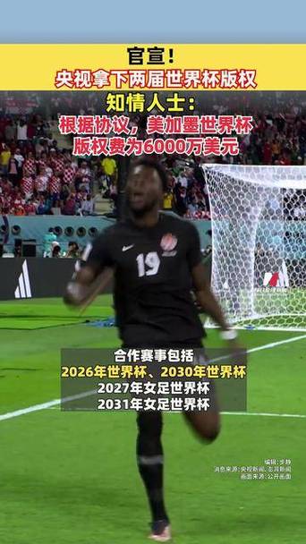 央视官宣拿下两届世界杯版权图标