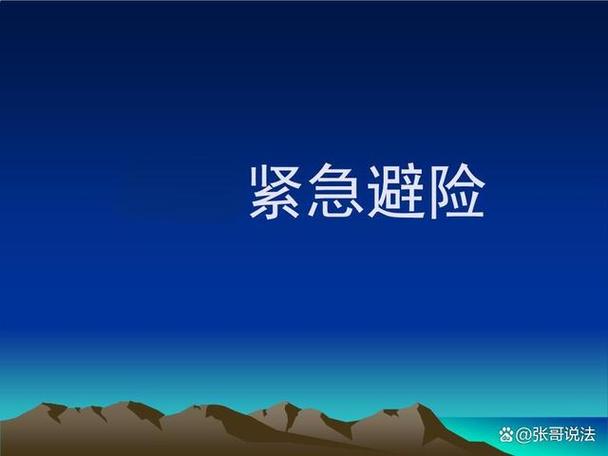 什么叫紧急避险图标