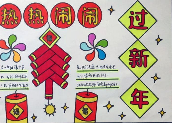 过年手抄报小学生图标