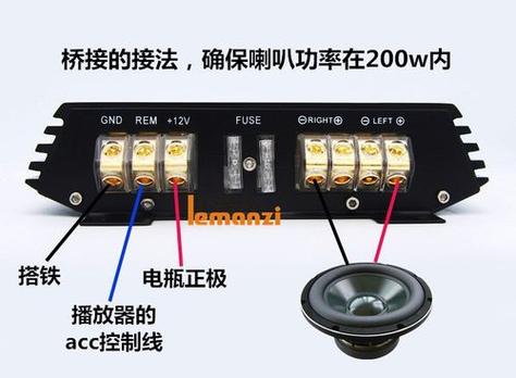 一个音频输出接两台功放图标