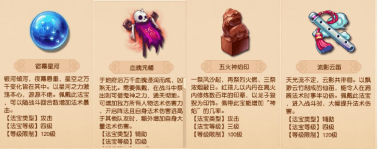 梦幻西游魔王寨带什么法宝图标