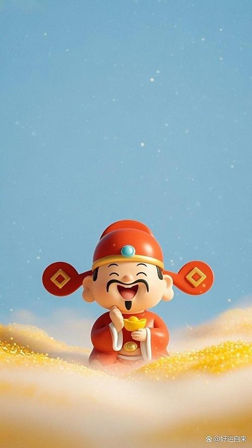 招财进宝小财神图标