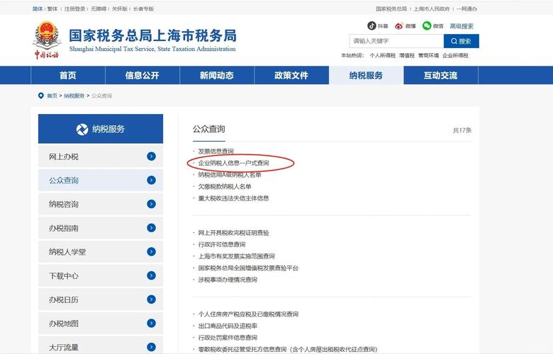 怎么查询别人公司的纳税情况