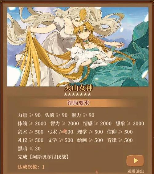 火山的女儿全结局攻略图标